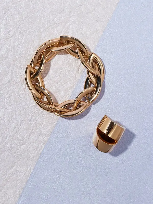 Vhernier Doppio Senso 18k Marquis Chain Bracelet