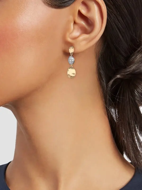 Marco Bicego Siviglia Diamond & 18k Yellow Triple-drop Earrings