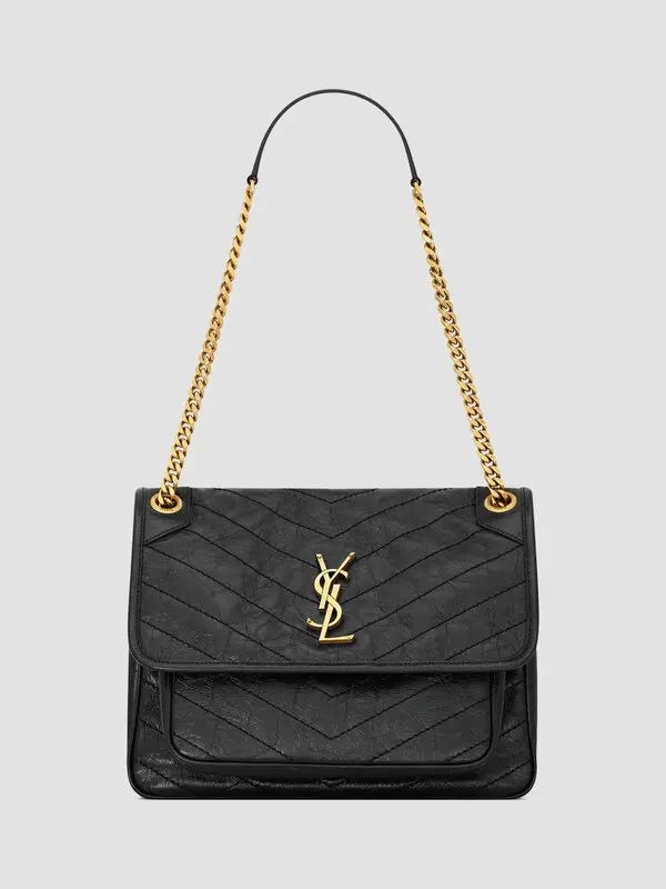 Saint Laurent Niki Shoulder Bag - Noir