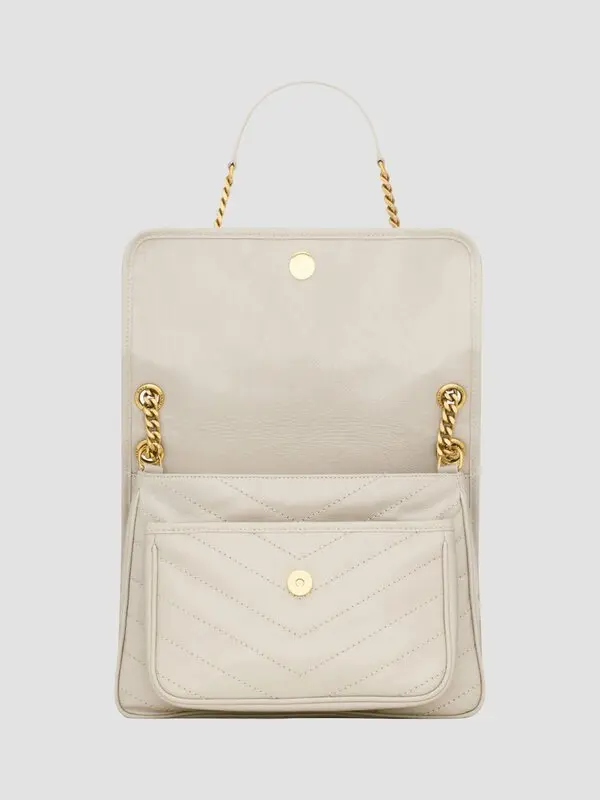 Saint Laurent Niki Shoulder Bag - White