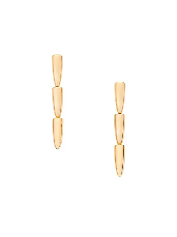 Vhernier Calla 18k Clip-on Drop Earrings