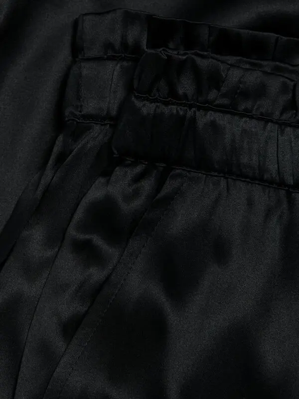 Cami Nyc Car Silk Charmeuse Cargo Pants - Black
