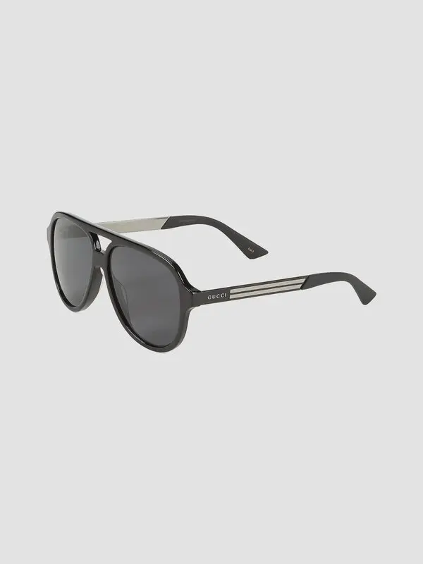 Gucci 59mm Aviator Sunglasses