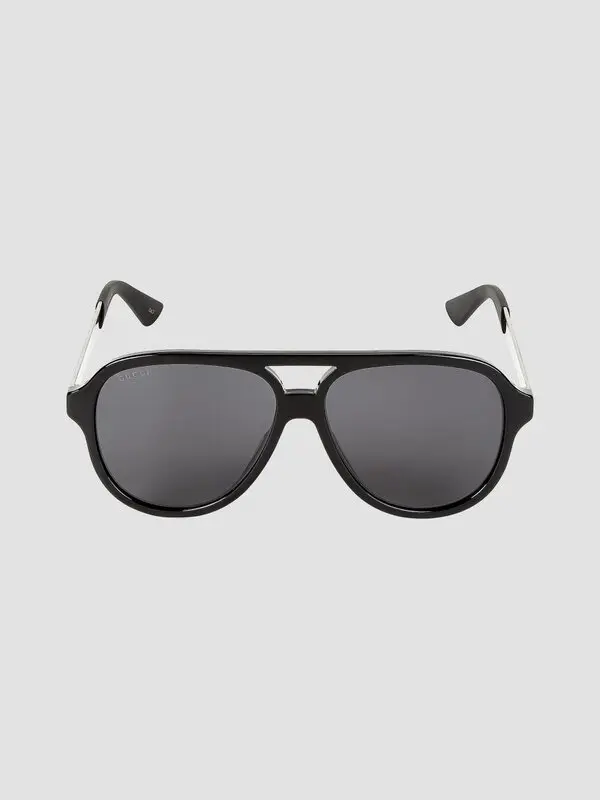 Gucci 59mm Aviator Sunglasses