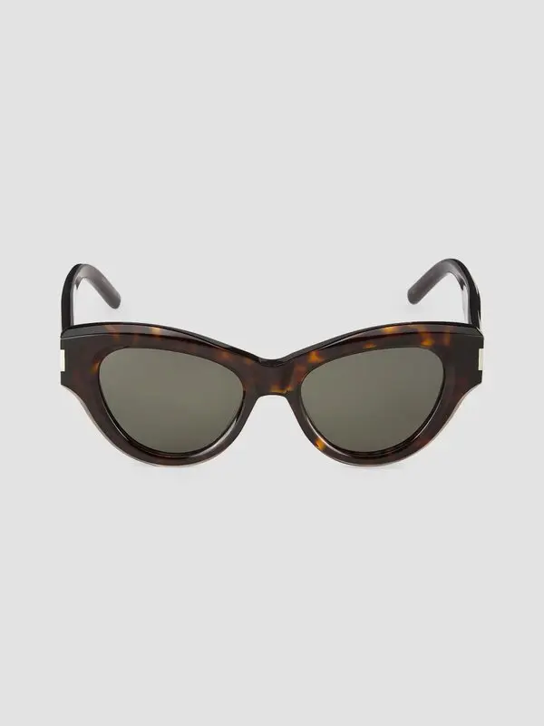 Saint Laurent 51mm Cat-eye Sunglasses - Havana
