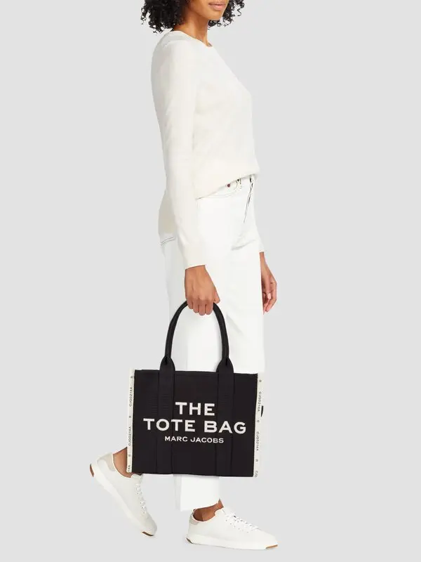 Marc Jacobs The Jacquard Tote Bag - Black