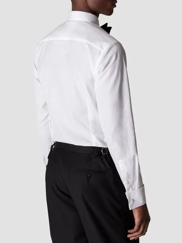 Eton Contemporary-fit Piqué Bib Dress Shirt