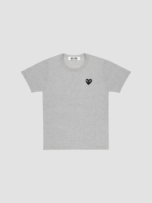 Play Comme Des Garcon Heart T-shirt - Grey