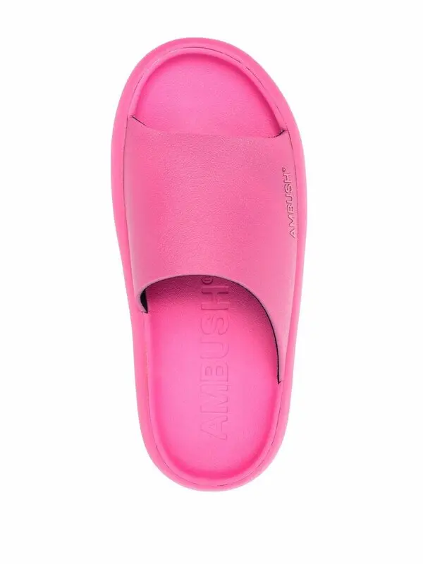 AMBUSH Logo Slides - Pink