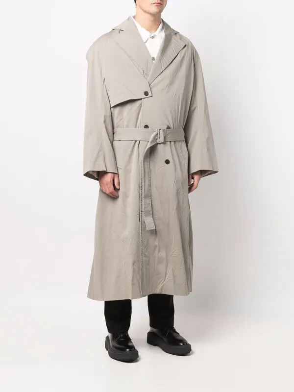 Balenciaga Belted Oversize Trench Coat