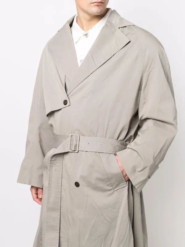 Balenciaga Belted Oversize Trench Coat