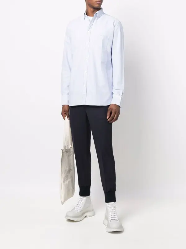 GOLDEN GOOSE Striped Shirt - Blue