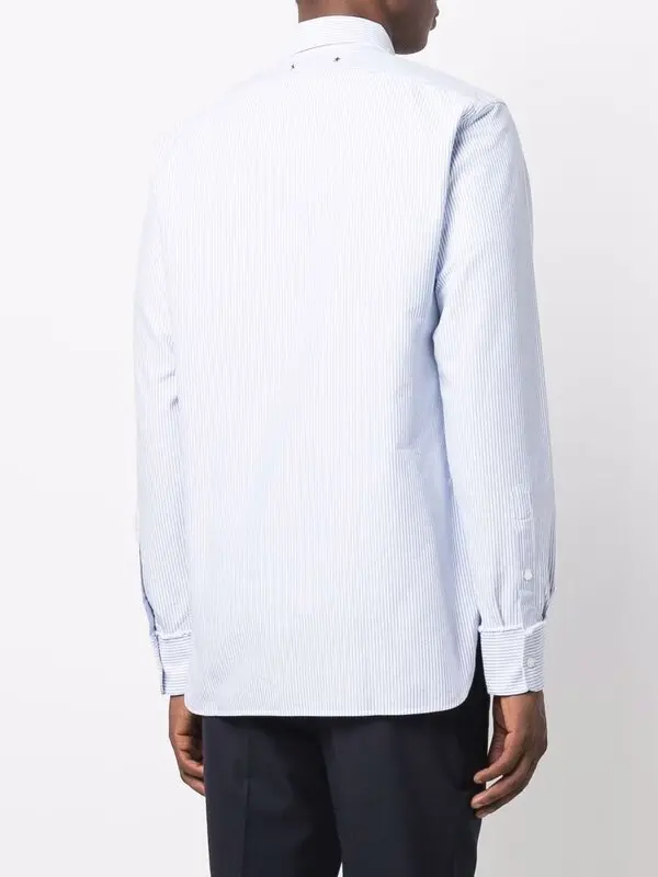 GOLDEN GOOSE Striped Shirt - Blue
