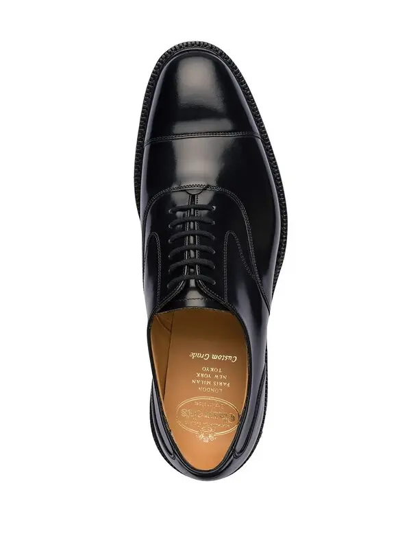 Church's Lancaster 173 Polished Leather Oxford Shoes - Black