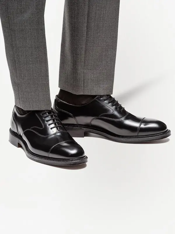 Church's Lancaster 173 Polished Leather Oxford Shoes - Black