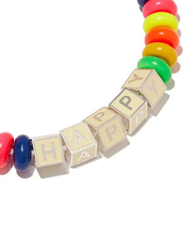 Lauren Rubinski Happy Beaded Necklace