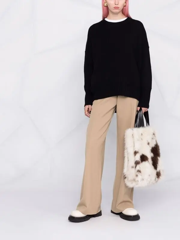 LISA YANG Mila Cashmere Jumper - Black