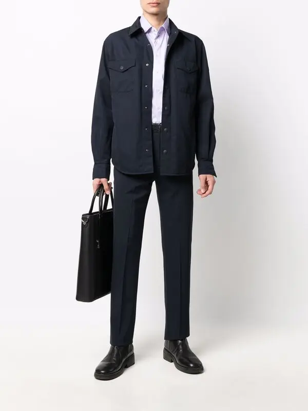 Giorgio Armani Long-sleeved Shirt Jacket