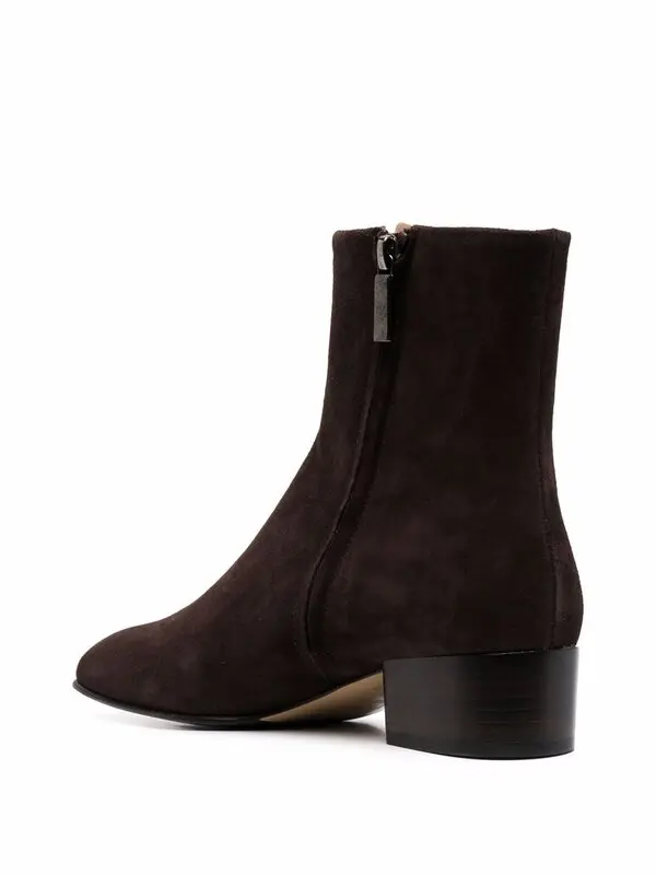 SCAROSSO Ambra Ankle Boots - Brown