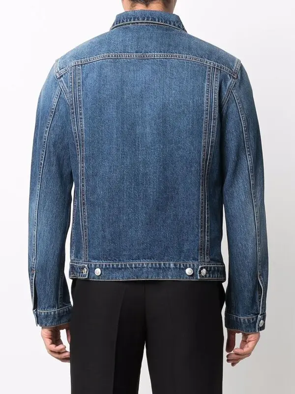 Alexander McQueen Long-sleeve Denim Jacket