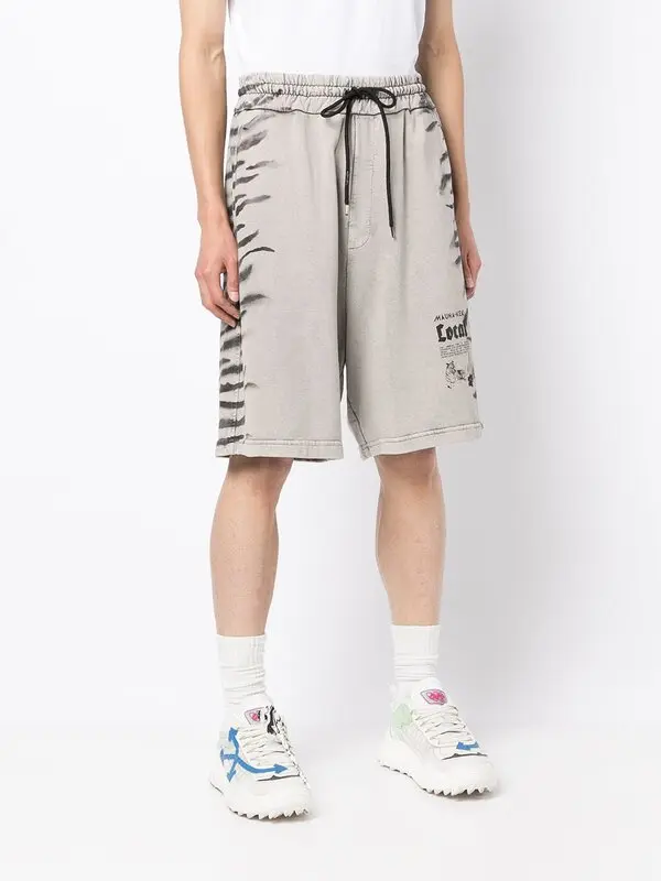 MAUNA KEA Tiger Basket Track Shorts