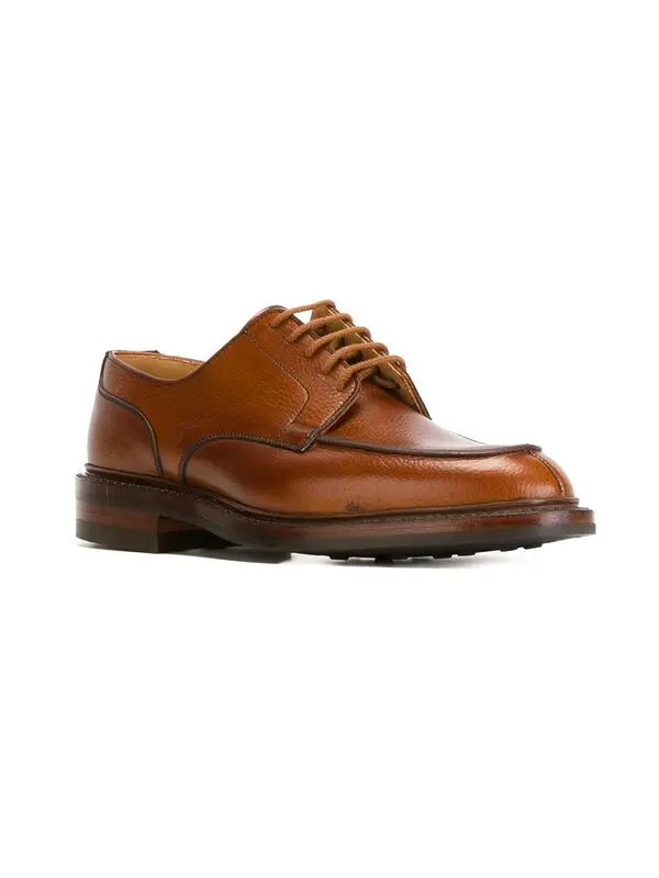 Crockett & Jones Durham' Derby Shoes - Brown | Editorialist