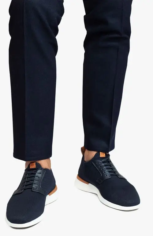 Wolf & Shepherd Swiftknit™ Plain Toe Derby - Navy/white