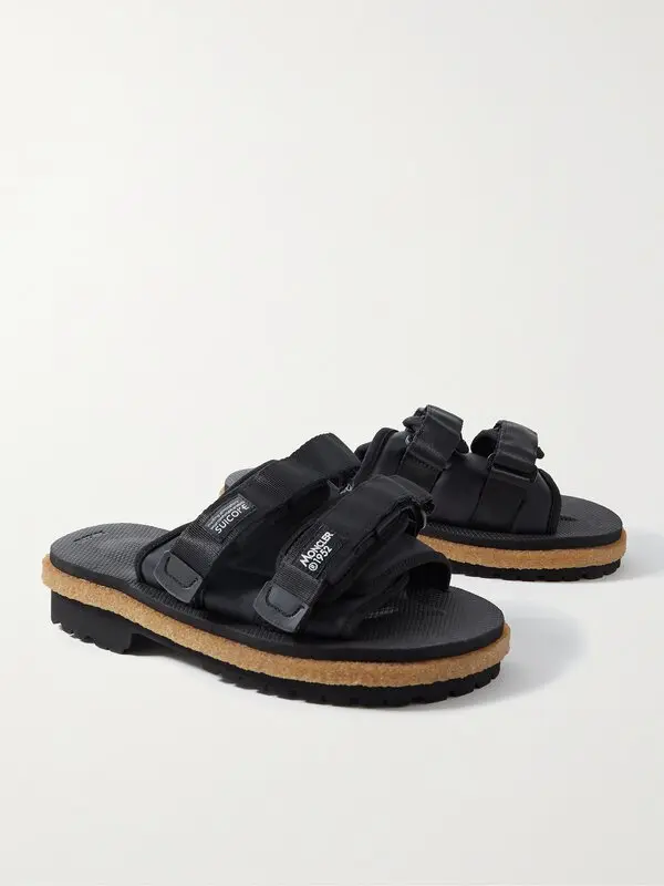 Moncler Suicoke 1952 Moto Slides