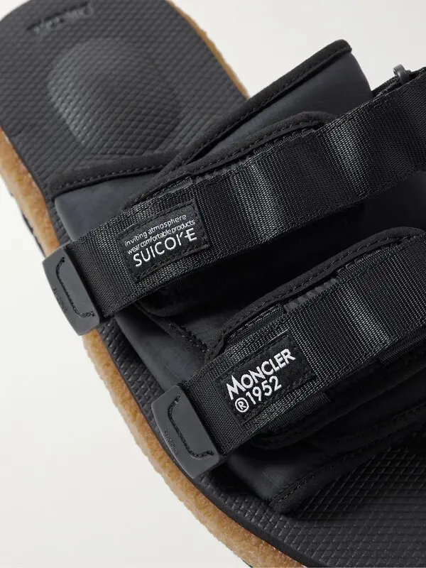 Moncler Suicoke 1952 Moto Slides