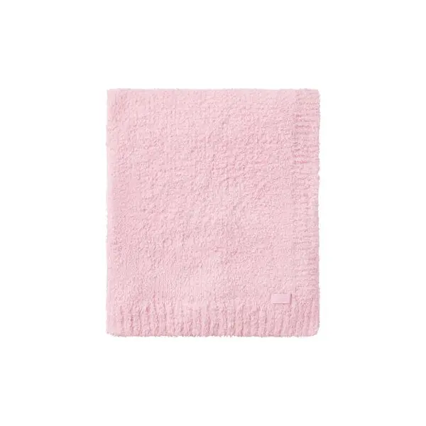 SKIMS Cozy Knit Blanket - Cherry Blossom