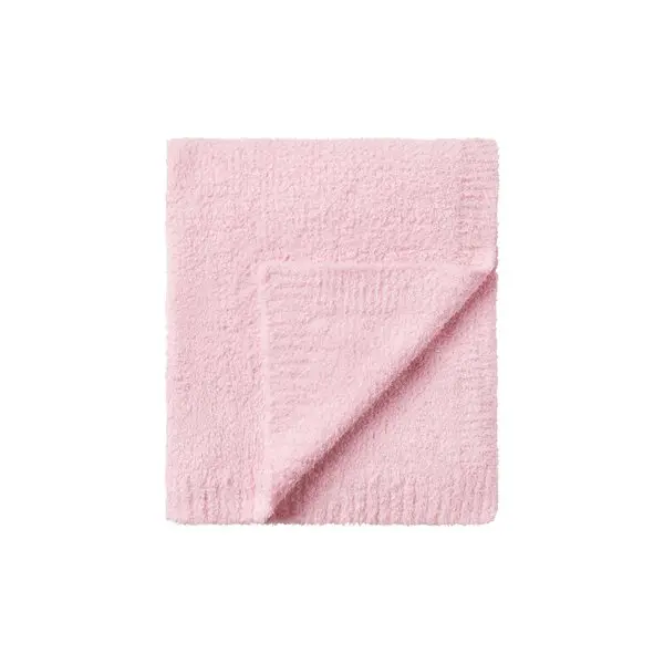 SKIMS Cozy Knit Blanket - Cherry Blossom