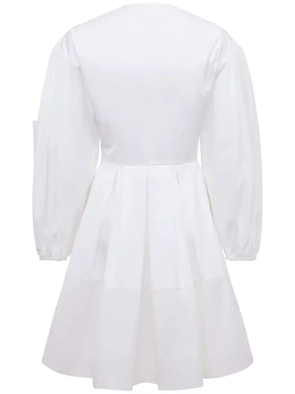 Alexander McQueen Cotton Mini Dress