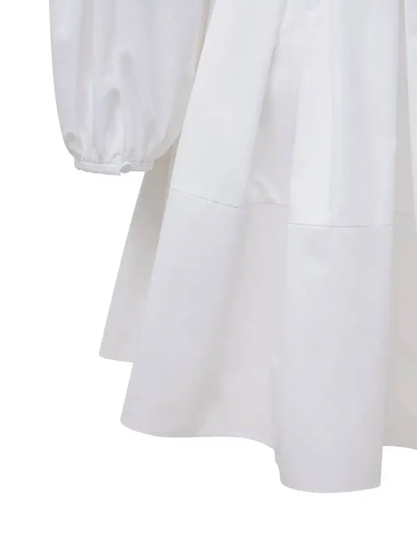 Alexander McQueen Cotton Mini Dress