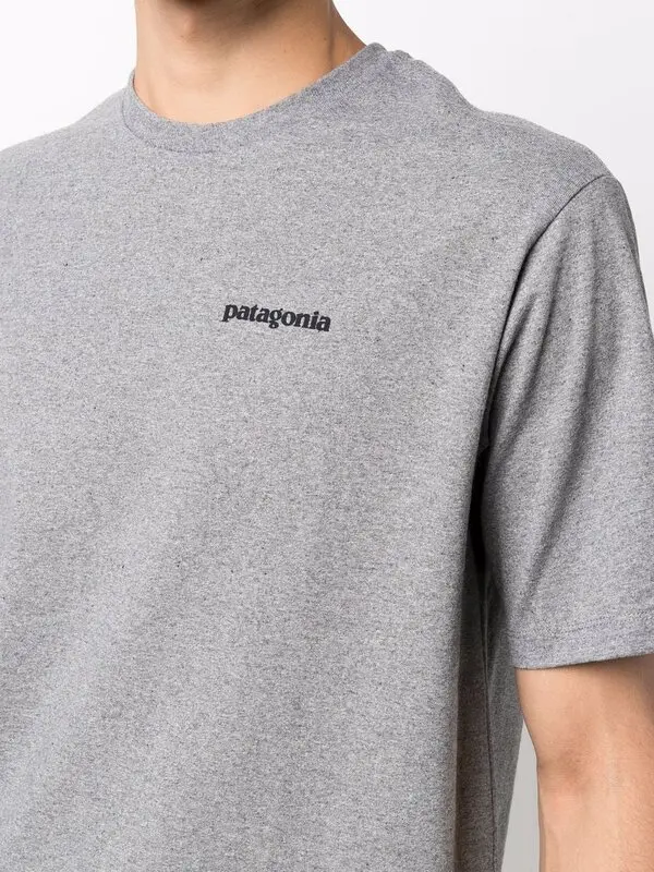 Patagonia Logo-print Crew Neck T-shirt - Grey