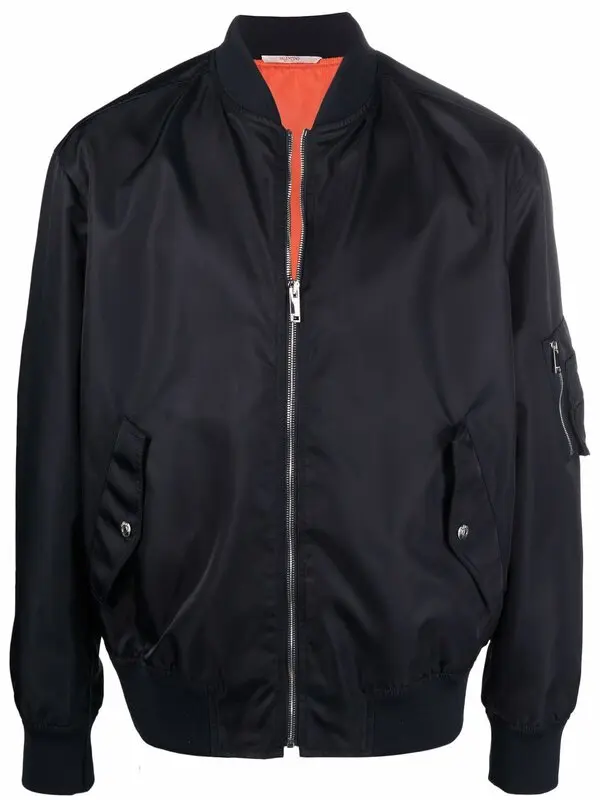 Valentino Garavani Neon Universe Bomber Jacket
