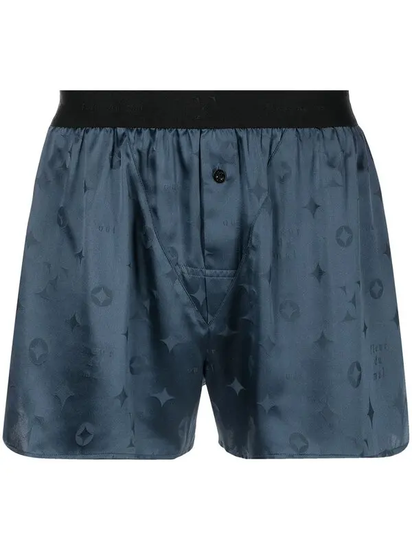 FLEUR DU MAL Silk Boxer Shorts