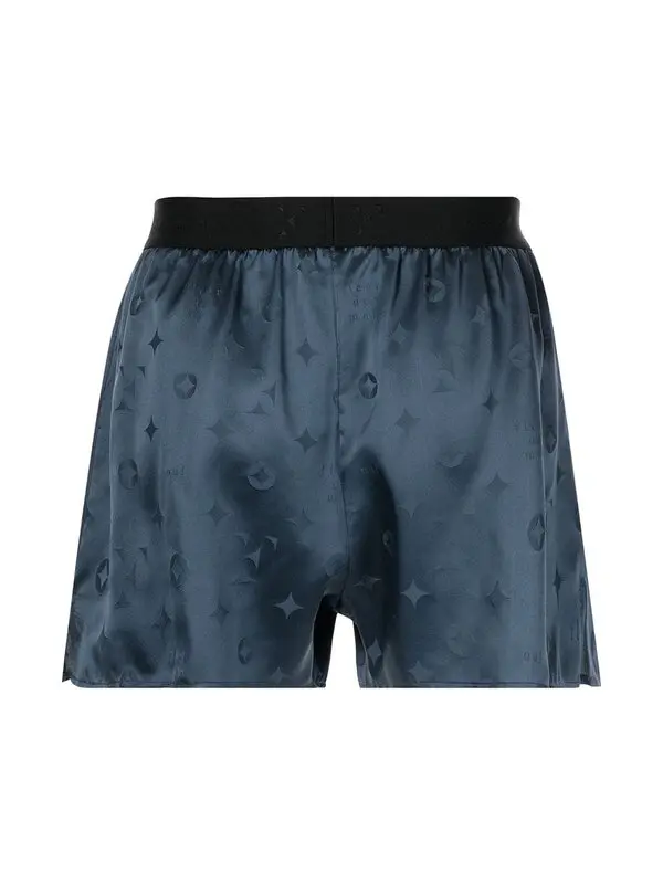 FLEUR DU MAL Silk Boxer Shorts