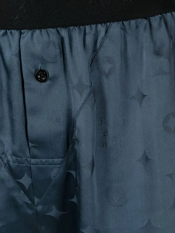 FLEUR DU MAL Silk Boxer Shorts