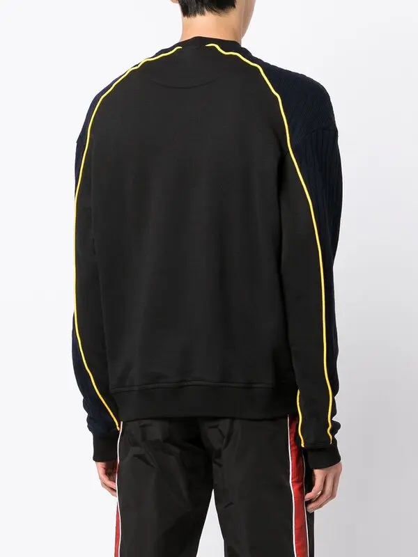 Ahluwalia Curve-knit Crewneck Weater