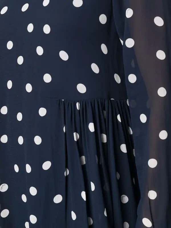 GANNI Polka-dot Mini Dress