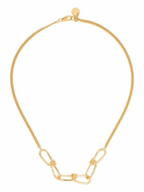 Annelise Michelson Wire Boyfriend Necklace - Gold