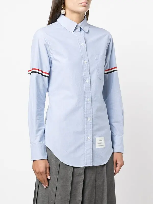 Thom Browne Grosgrain Armband Oxford Shirt