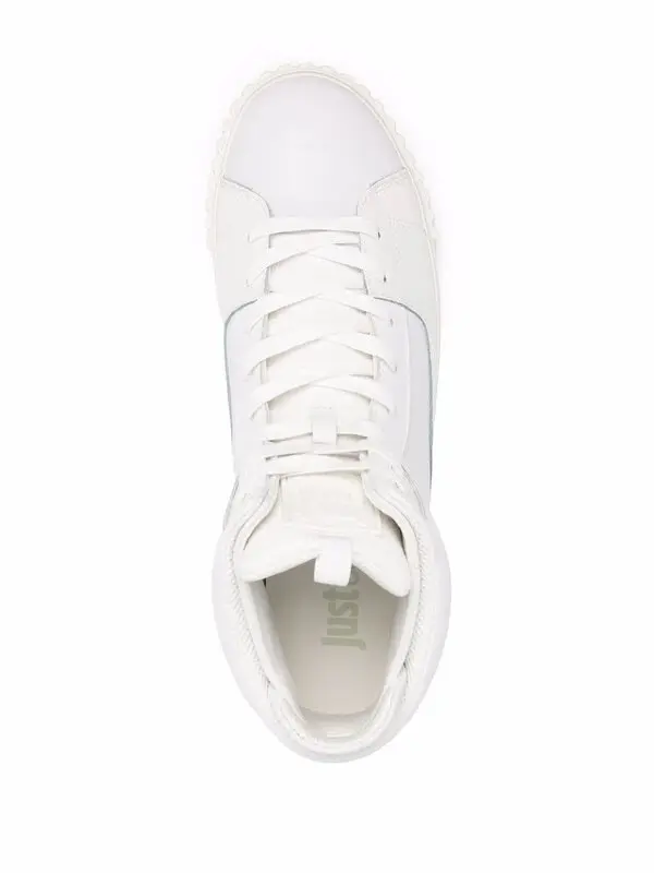 Just Cavalli Panelled High-top Sneakers