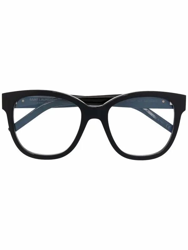 Saint Laurent Oversize Frame Glasses - Black