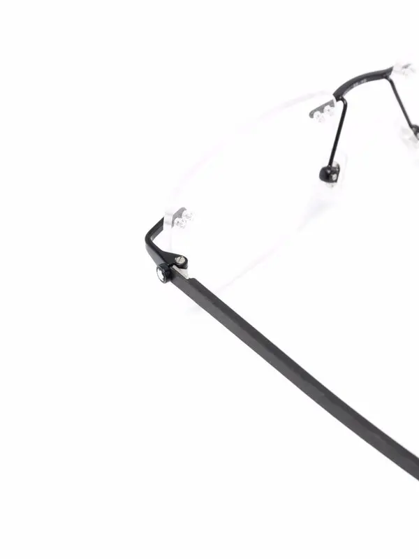 Montblanc Matte-effect Rimless Glasses