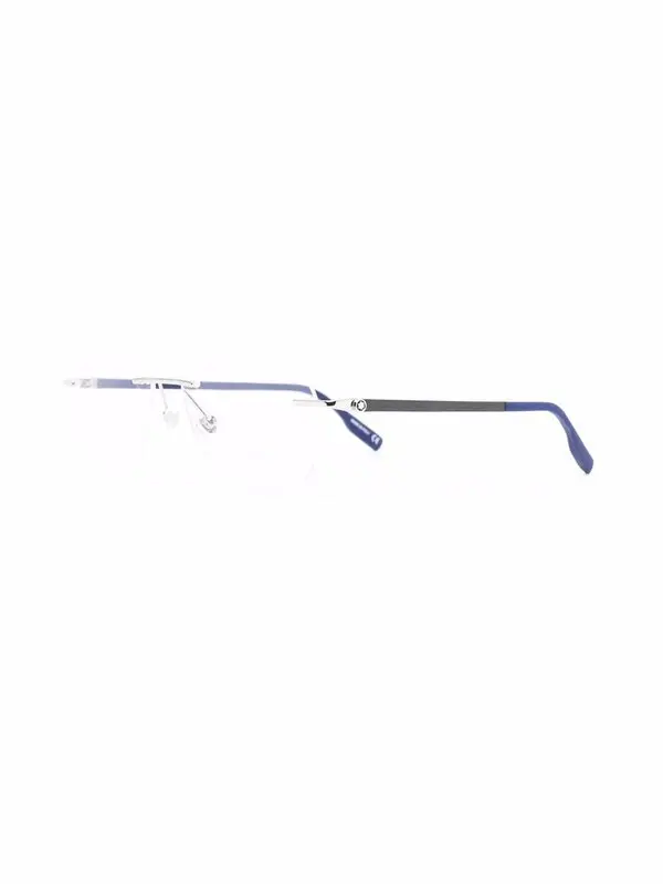 Montblanc Matte Effect Frameless Eyeglasses