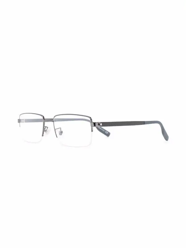 Montblanc Rectangle-frame Eyeglasses - Grey