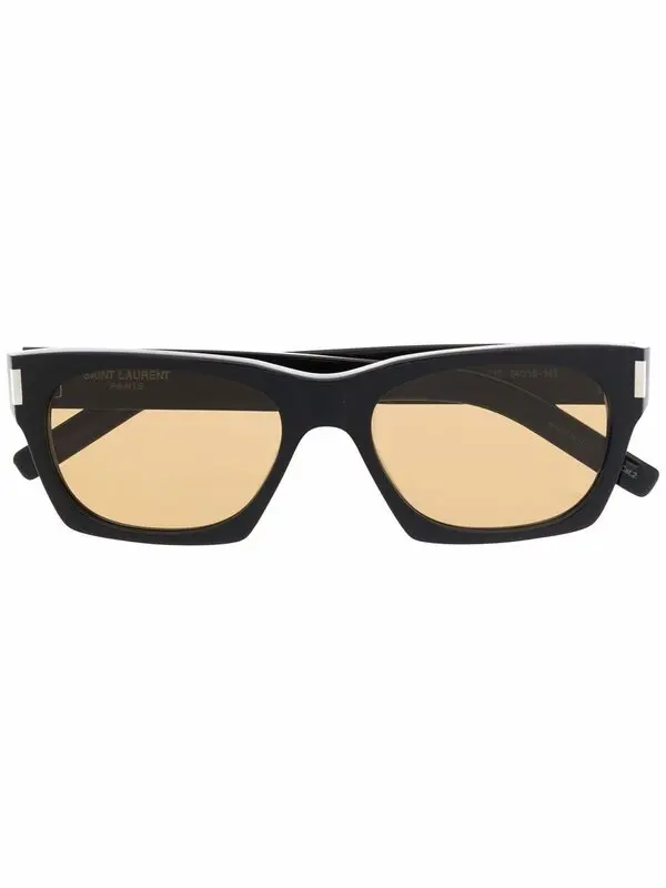 Saint Laurent Sl402 Square-frame Sunglasses - Black