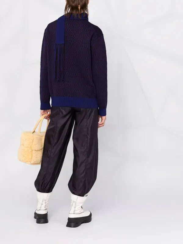 JIL SANDER Intarsia Knit Jumper