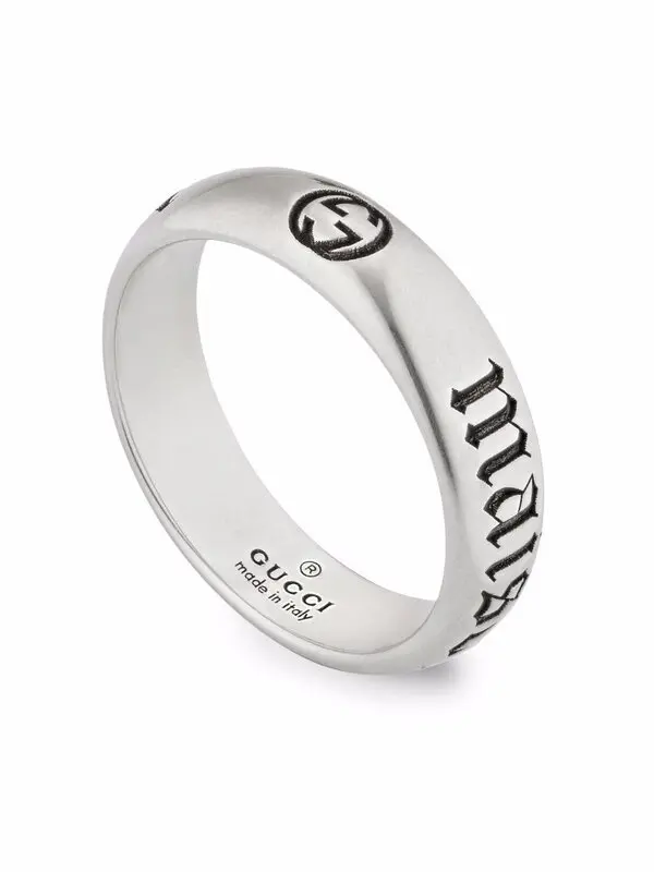 Gucci Maison De L'Amour Ring - Silver | Editorialist